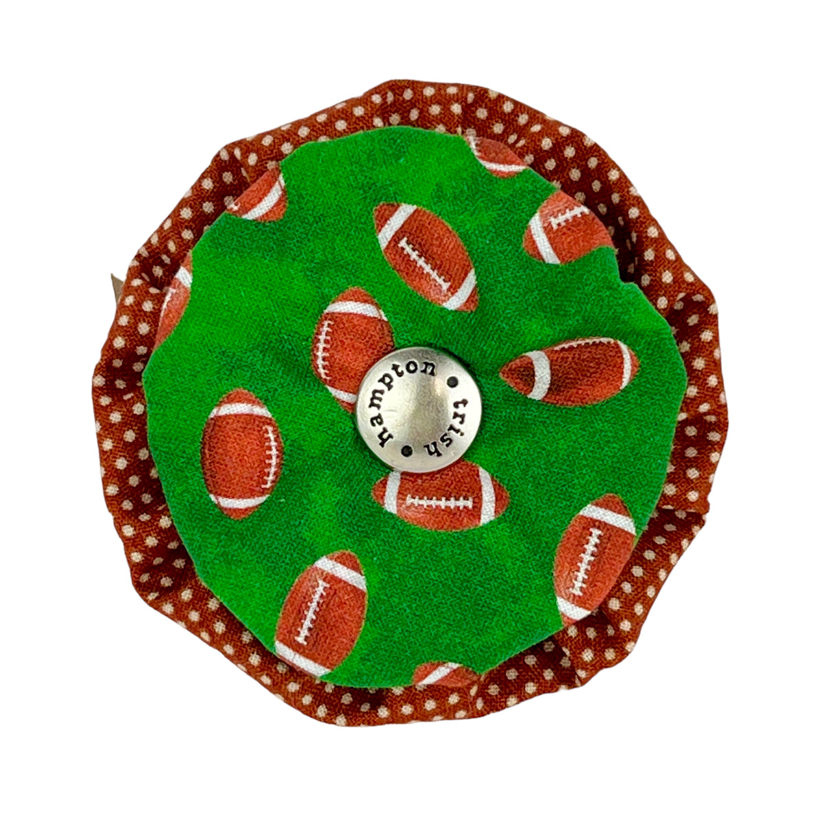 Green NFL Football Dog Collar Blossom Flower – Trish Hampton