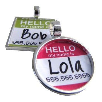 Hello My Name Is Dog Tag – Trish Hampton
